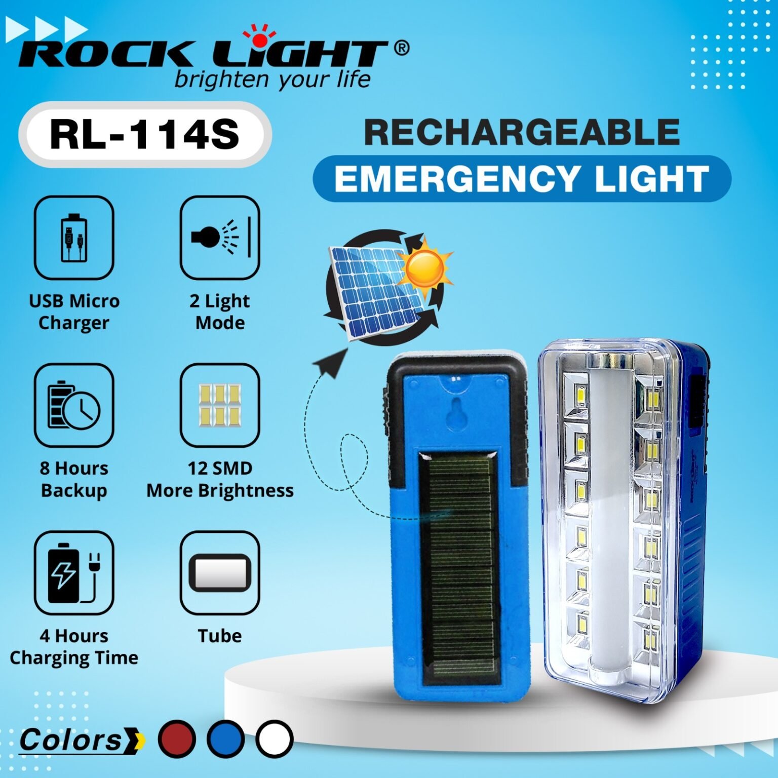 Emergency Light - Rocklight Brighten Your Life