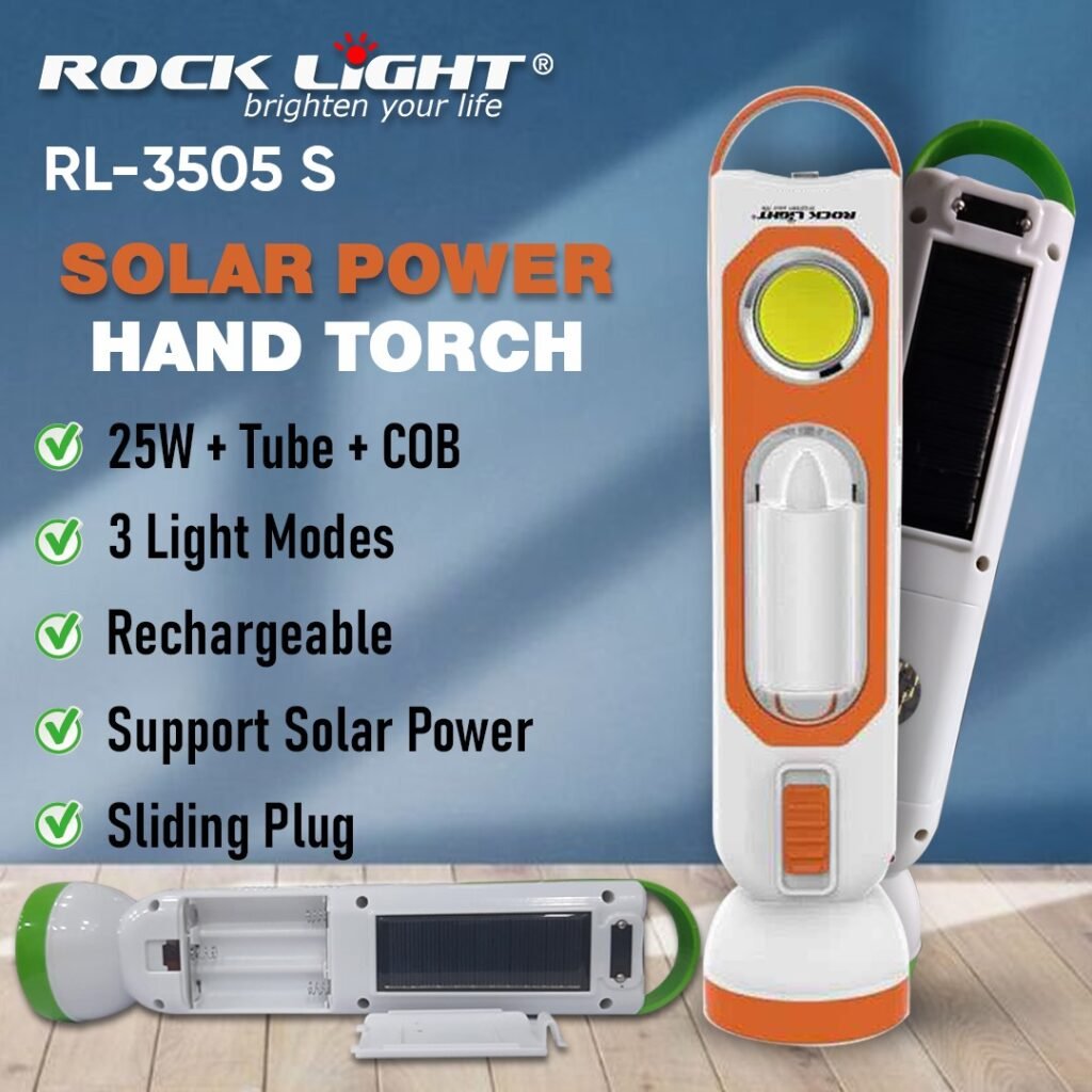 Affordable Rechargeable Torch Light for Students & Families