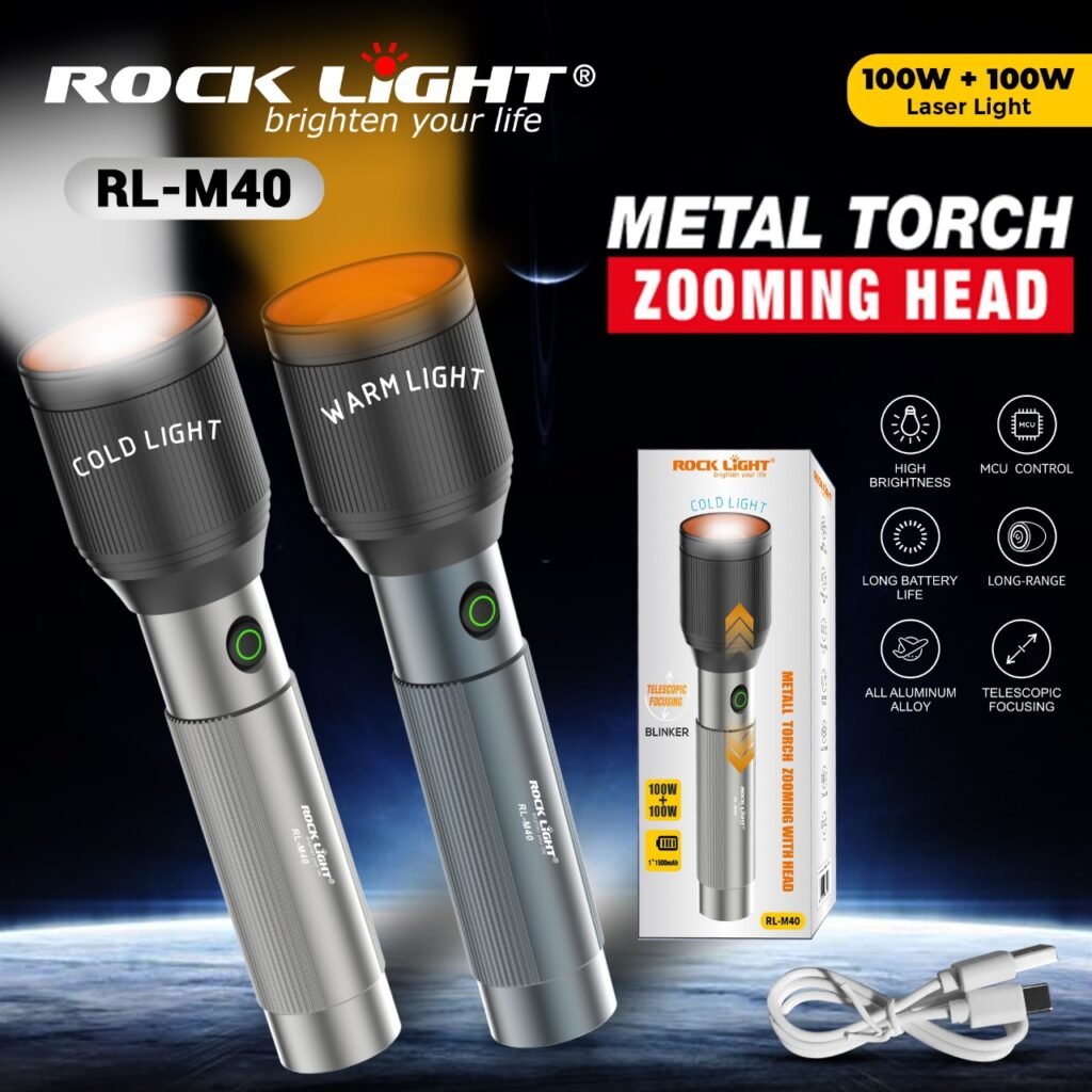 RL-M40 – Ultra-Bright Metal Torch Designed for Tough Environments ...