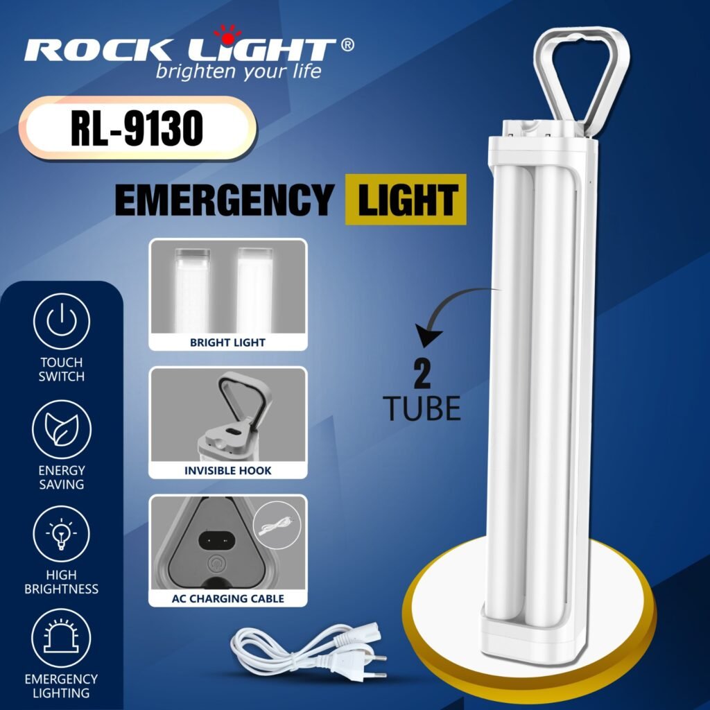 RL 9130 Emergency light compact design for indoor safety - Rocklight.co.in