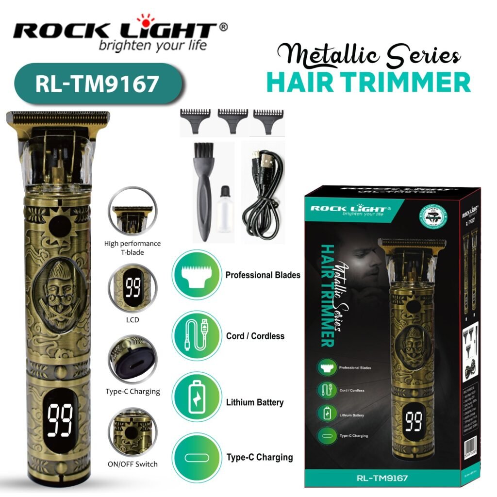 RL TM9167 Trimmer reliable grooming trimmer for salon finish ...